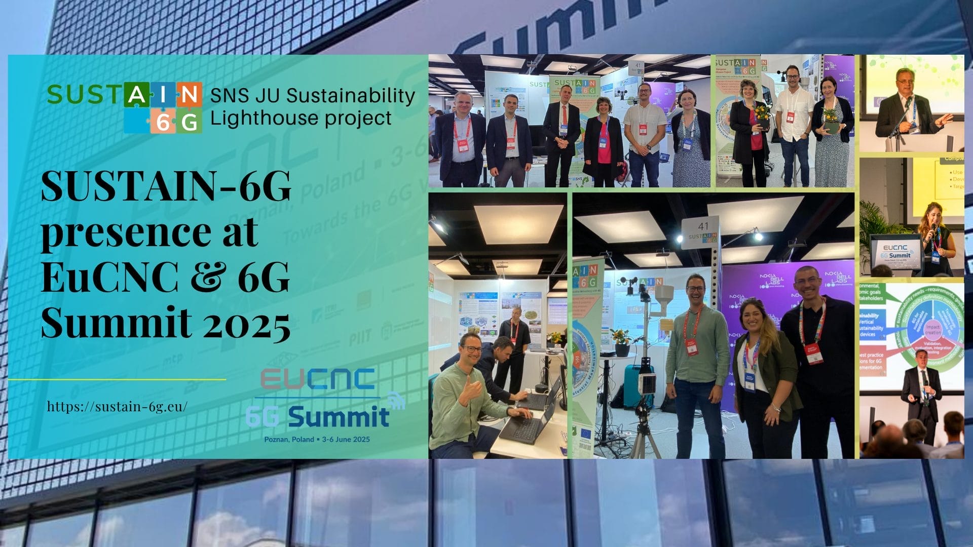 SUSTAIN-6G – the SNS JU Sustainability Lighthouse project with key contributions to EuCNC & 6G ...